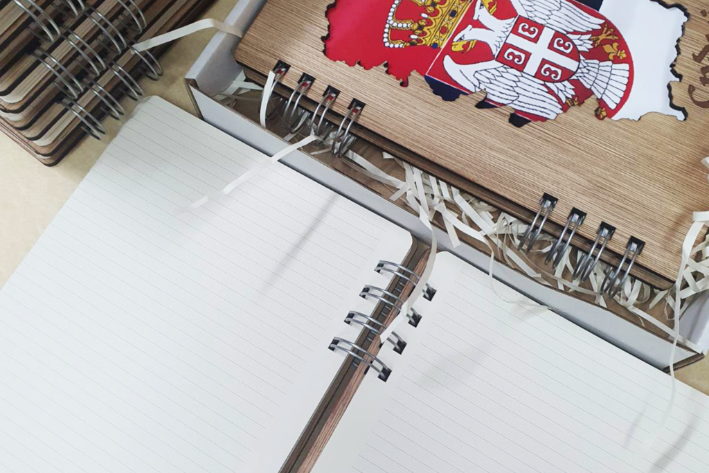 Drveni rokovnici • Štamparija PanterGraf