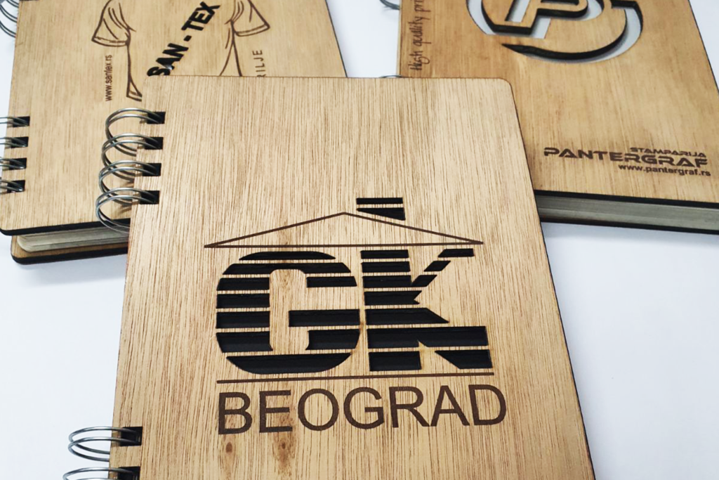 Drveni rokovnici • Štamparija PanterGraf